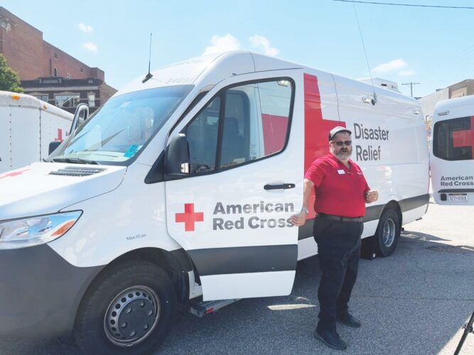 Emergency vehicle dedication: Ceremony held with American Red Cross ...